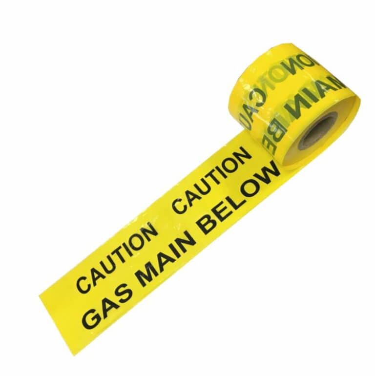 CAUTION GAS PIPE UNDERGROUND WARNING TAPE 365M X 150MM - Gas Equipment ...