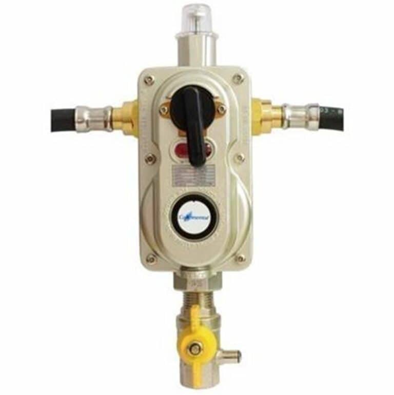 2-Cylinder Automatic Gas Changeover Valve With OPSO