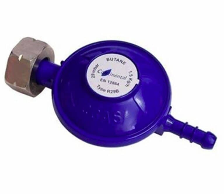 LOW PRESSURE SCREW IN BUTANE REGULATOR 21.8LH - 1.5KG/HR & 2M HOSE KIT ...