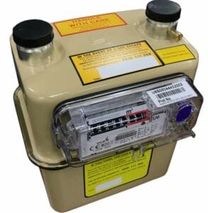 U6 GAS METER (G4 COMPATIBLE) WITH 45DEG ANGLED VIEWING INDEX BY SENSUS ...