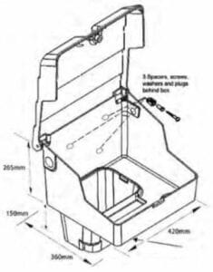 MITRAS SEMI-BURIED GAS METER BOX 415MM X 405MM X 355MM - Gas Equipment ...