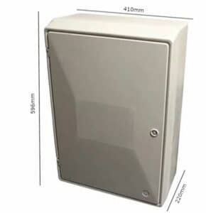 Electric Meter Box - Surface Mounted Housing (596mm x 410mm x 220mm ...