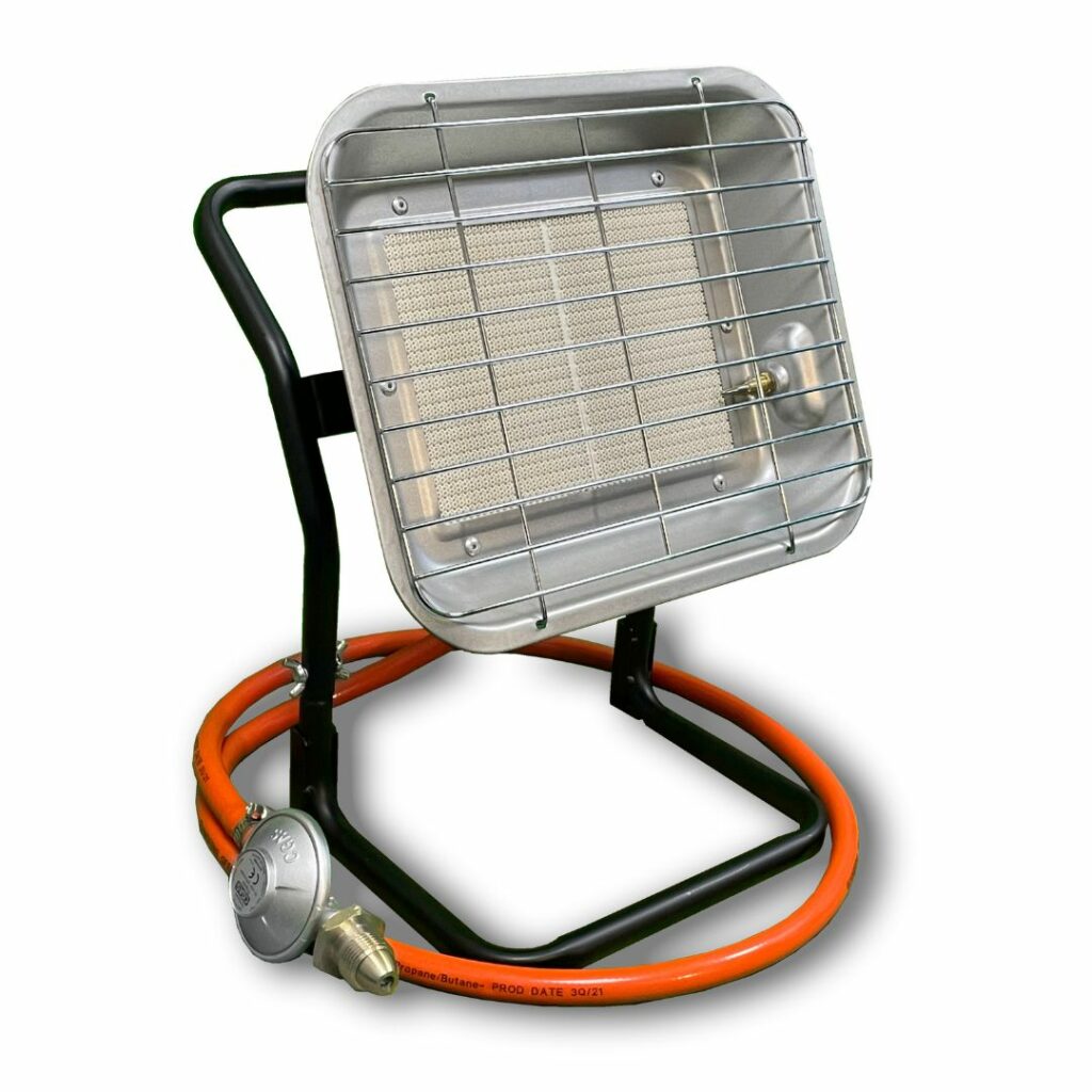 Portable Patio Heater - 4.5kw Propane Outdoor Gas Site Heater - Gas ...